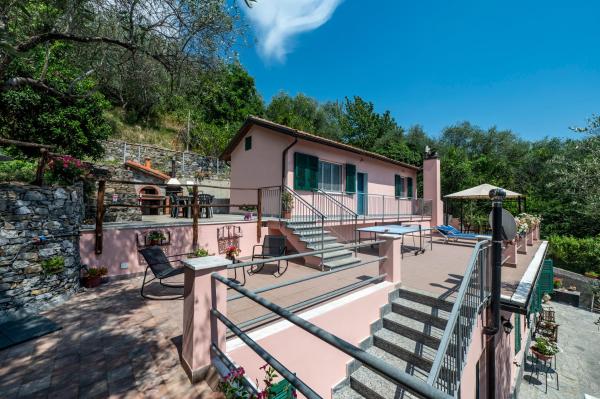 347 - Villetta Perla Rosa - 10 Minuti Di Macchina Da Spiaggia E Mare, Posteggio Privato Gratis - Sestri Levante