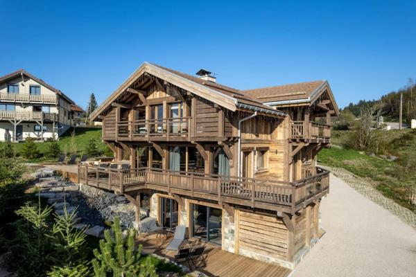 La Vallée Cerena Luxury Chalet With Indoor Pool Sauna & Fireplace - Gérardmer