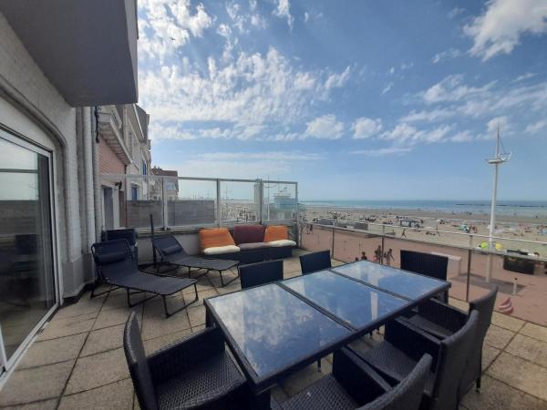 Appt Grande Terrasse Vue Mer 6 à 8 Personnes - Dunkerque