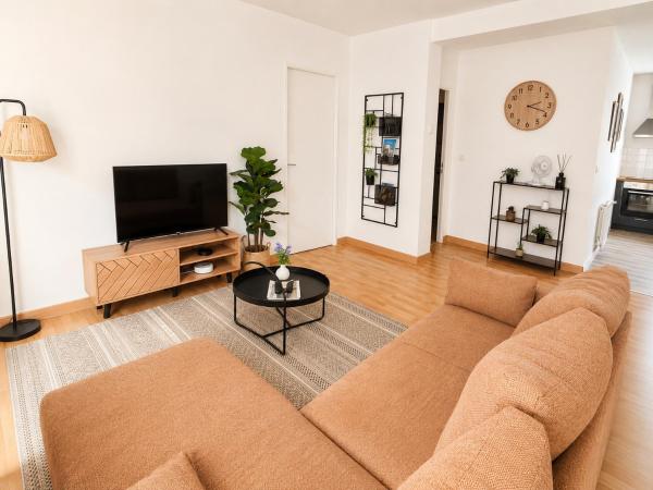 Appartement Familial - 2 Chambres - Château à 13 Min - Fougères