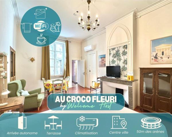 Au Croco Fleuri, 50m Des Arènes, Terrasse - Bellegarde