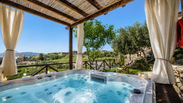 Altair Blue Villa - Private Jacuzzi And Views - Hersonissos