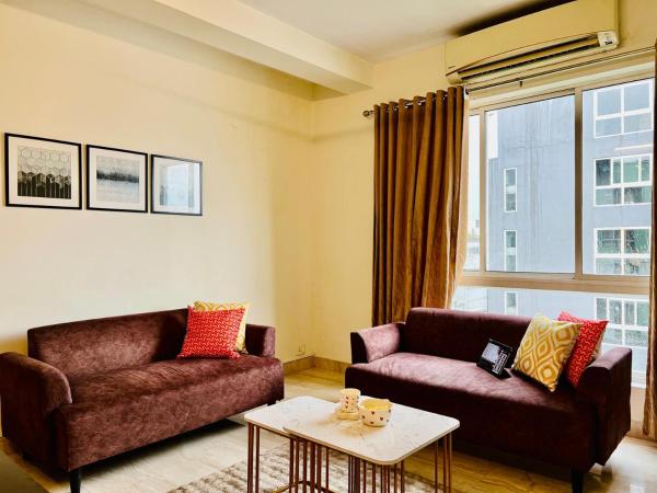 Bluo Lake View 1bhk New Town - Terrace Garden - Kolkata