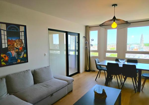 Le Panoramique - Vue 15ème éTage & Garage Privé - Arras