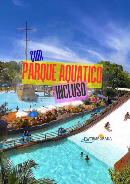 Spazzio Diroma Com Parque Acqua Park Diroma Incluso - Caldas Novas