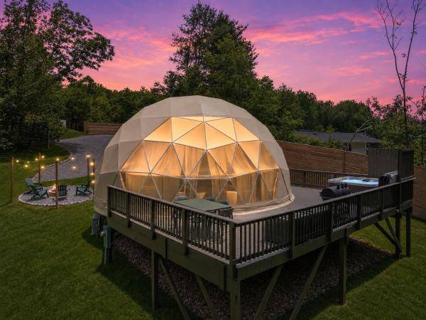 Sky Dome - Romantic Stay, Hot Tub, Wi-fi, Ac & Heat - Luray, VA