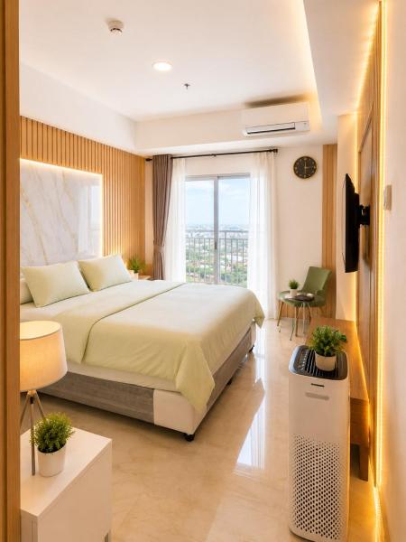 Luxury Apartment Victory Tower Podomoro Deli City View Medan - Medan