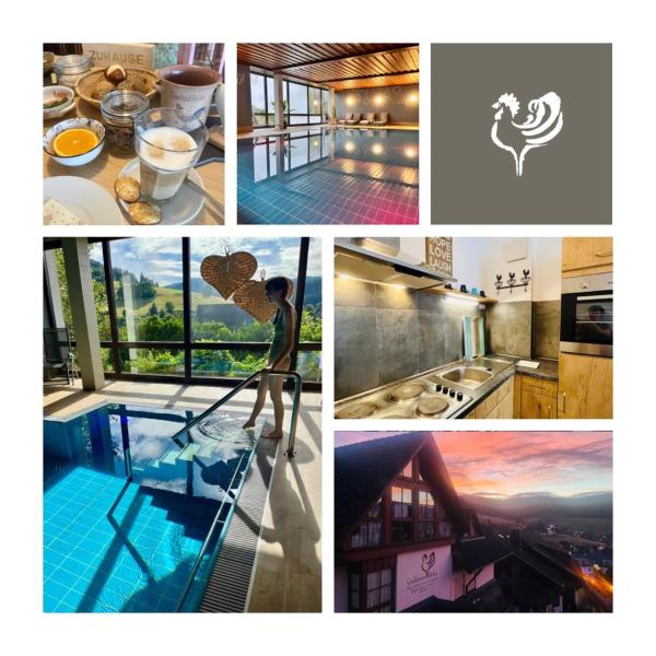 Goldener Hahn Ferienwohnungen Pool, Sauna & Frühstücksservice - Baiersbronn