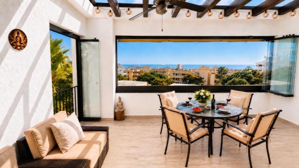 La Cala Center Premium Penthouse Motorized Terrace & Sea Views - Mijas