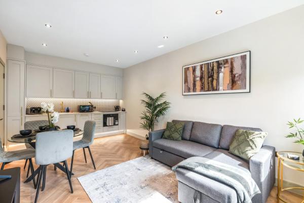 Stylish Modern Hove Apartment With Private Parking - イギリス ブライトン