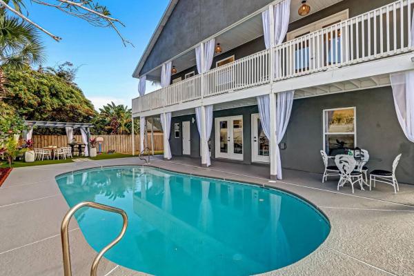Coastal Cabana - Private Pool - Walk To Beach - St. Augustine, FL