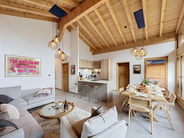 Le Fustic-appartement-8pers-proche Pistes - Les Gets