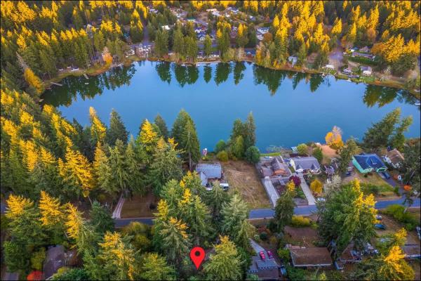 2br Lakefront Cottage Fireplace Quiet Retreat - Anderson Island