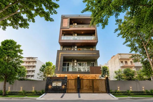 Lime Tree One Bhk Service Apartment Near Artemis Hospital Sector 52 Gurgaon - Új-Delhi