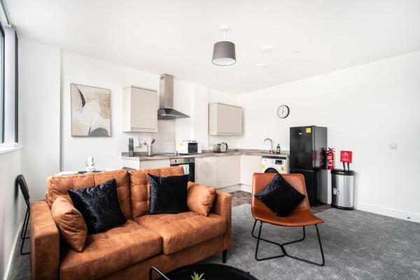 Modern 1br Near Wrexham Stadium & City Centre - 렉섬