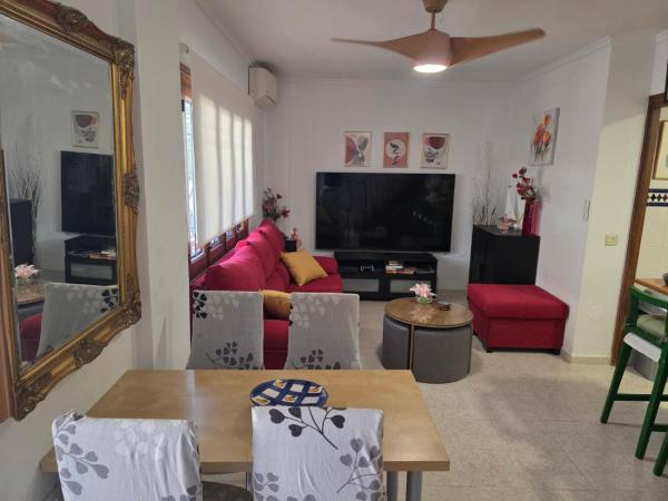 Casa Flamingo - Corner House Near Beach & Boulevard With Sea & Salt Lake View - La Manga