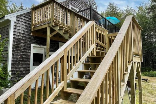 Charming Apartment With Ocean Views, Private Deck, And Easy Bay Access - Bar Harbor