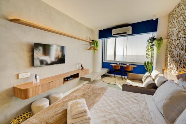 Bright Ocean View Studio Posto 5 Copacabana Beach - Ipanema