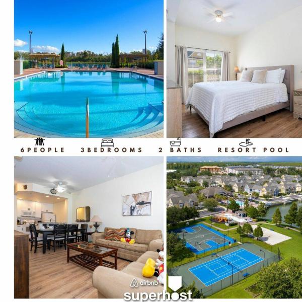Awesome 3 Beds Villa At Seven Dwarfs - Kissimmee, FL