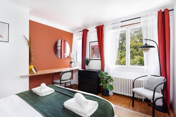 Vaillant Studio - Cozy & Design - 3 Min From Metro 14 - Villejuif