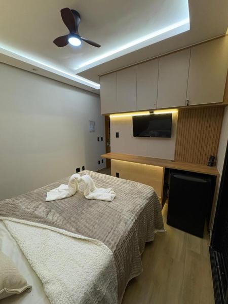 Suite Conceito Reformada Com Cozinha Planejada, Iluminacao Cenica E Piscina Resort Em Serra Negra - Serra Negra