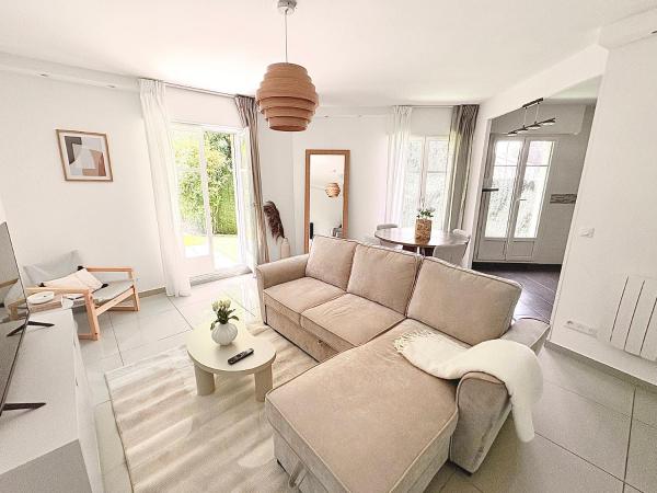 Grand T3 Avec Jardin, Parking Privé Et Terrasse - Proche Paris - Luzarches