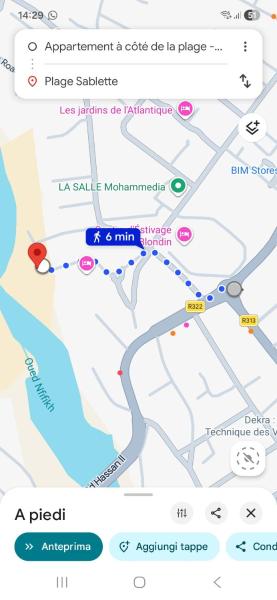 Appartement Avec Piscine à 200 M De La Mer De Sablette - Mohammédia