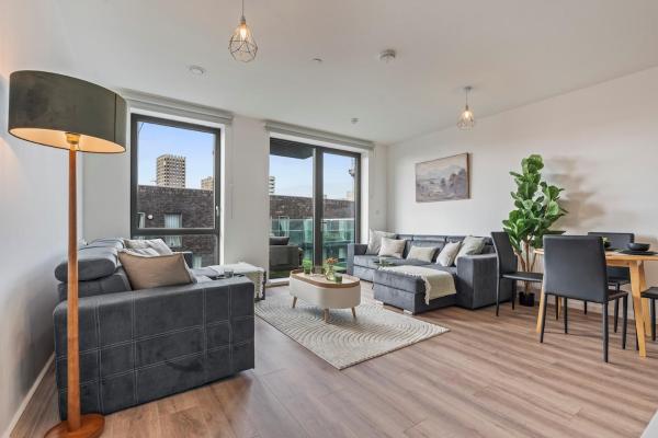 Modern Wembley Stay I 5 Mins To Stadium I Sleeps 6 - Harrow