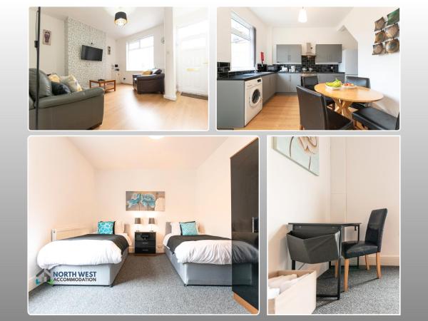 Leigh 2-bedroom House Near Haydock & Wigan - Egyesült Királyság