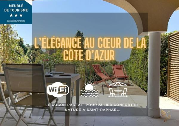 5-peopl Studio - Sea View- Terrace - Parking - Saint-Raphaël