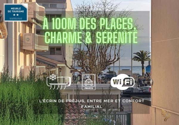 Apt3br,ac,wifi, Sea View, Parking, 3min To Beach - Puget-sur-Argens