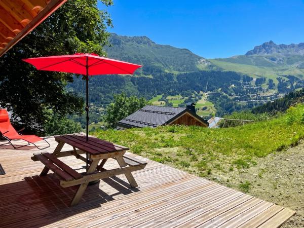 Chalet Accueillant Avec Vue Sur La Montagne - 180 M² - Valmorel - Saint-François-Longchamp