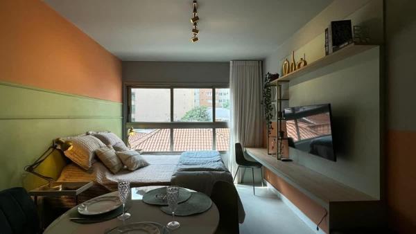 Studio Novo Cama Queen Prox Metrô Paraiso Ivm34 - Sao Paulo