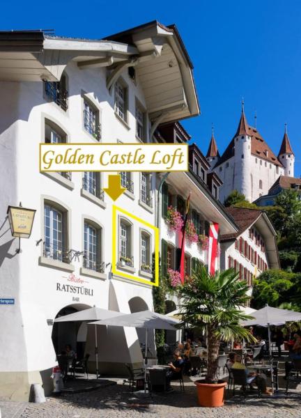 120m2 L Golden Castle Loft L Old Town L Thun - 土恩