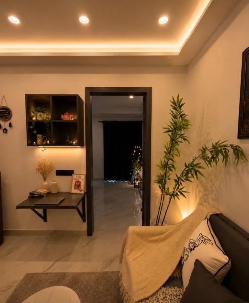 1 Bhk Apartment Balcony Bliss Near Medanta - Gurgaon