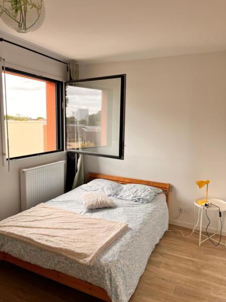 Chambre Privée à L'étage Dans Un Duplex Calme à Chantenay - Orvault