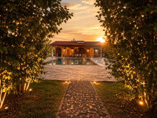 Private Pool Villa, Olive Grove & Big Yard - Podgorica