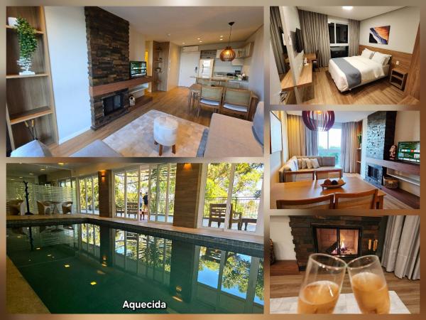 Elegante Flat Com Vista Catedral - Canela
