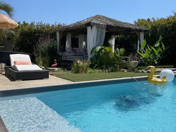 L Effet Mer Cocon Climatisé Avec Terrasse Et Jardin Privés Piscine - Mios
