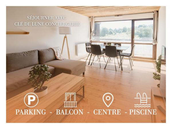 Le Nid Cozy - Appart Avec Piscine, Terrain De Tenis Et Balcon - Malbuisson