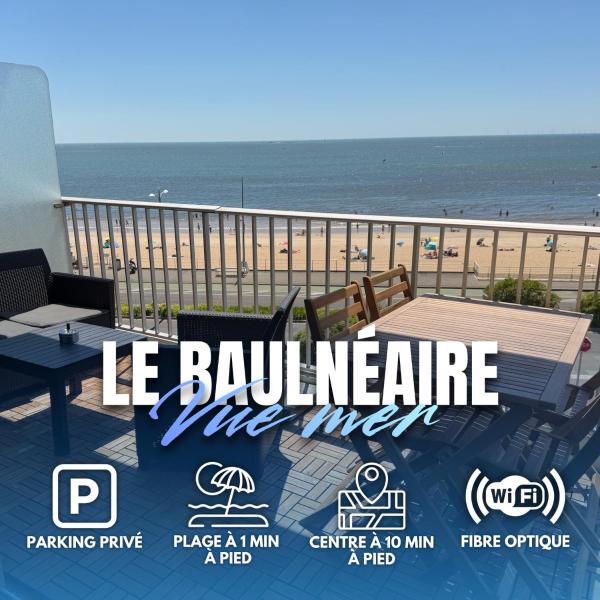 Le Baulnéaire, Vue Mer, Plage à Pied, Parking Privé - La Baule-Escoublac