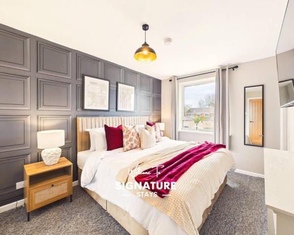 New Lincoln Lodge By Signature Stays, Modern, Parking, 5-bed - Tewkesbury