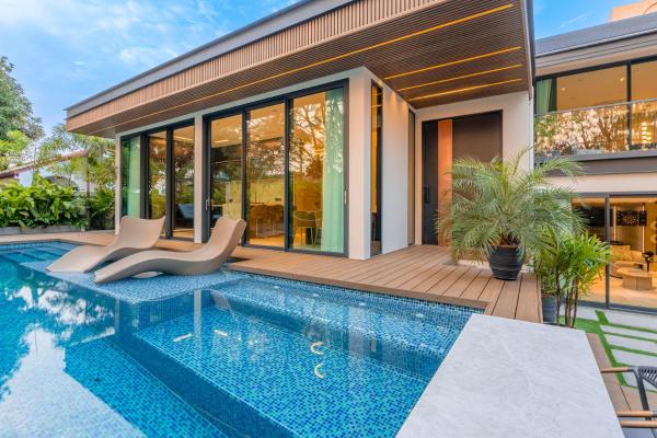 Luxury 4br Private Pool Villa 500m Beach With Games Room - Pattaya