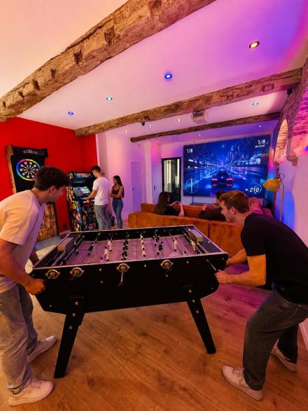 Quartier Général Des Gamers Arcade Terrasse - Arques