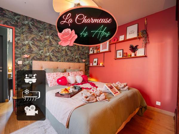 La Charmeuse Des Alpes - Appartement De Prestige Avec Jacuzzi Et Jardin Privé - Albertville