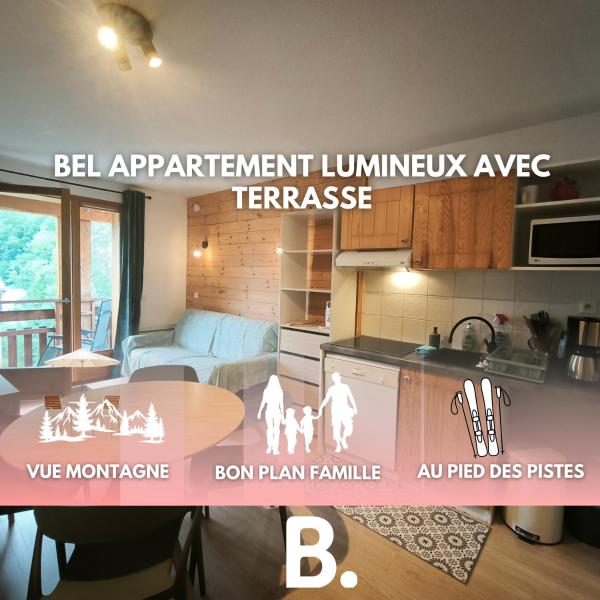 Bel Appartement Au Pied Des Pistes Avec Terrasse Ensoleillée - Pelvoux-vallouise - Pelvoux