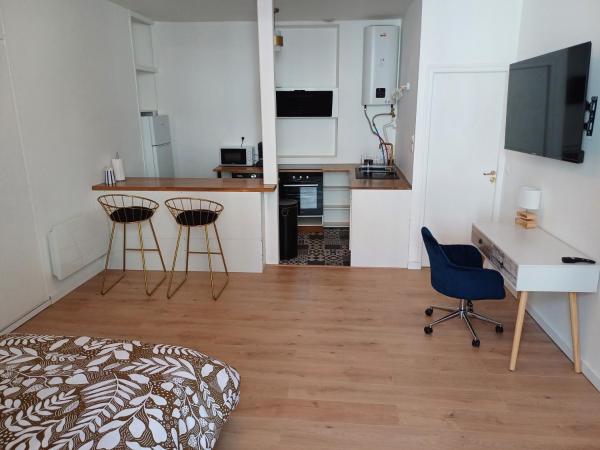Studio Cosy Avec Balcon Hyper Centre Ville, Wifi - Pau