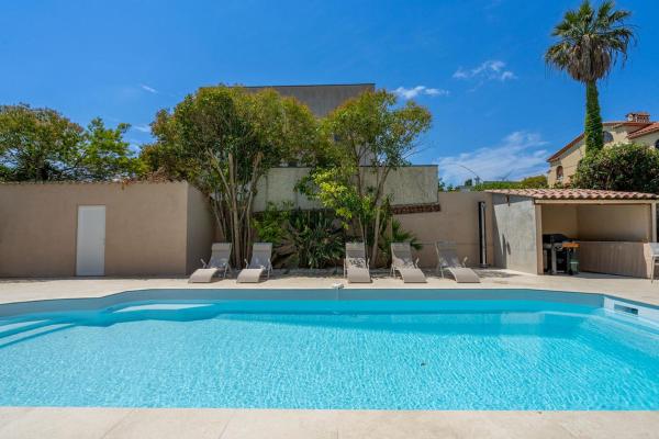 La Mésange Villa Avec Piscine Et Jardin - 昂蒂布