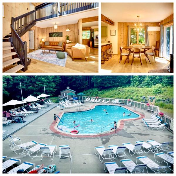 Mid-mod Vt Dream Chalet Near Skiing And Lake With Clubhouse Hot Tub, Pools - Wilmington, VT