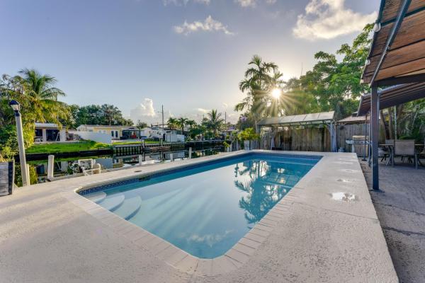 3 Mi To Hollywood Beach! Canal-front Haven W/ Dock - Hollywood, FL